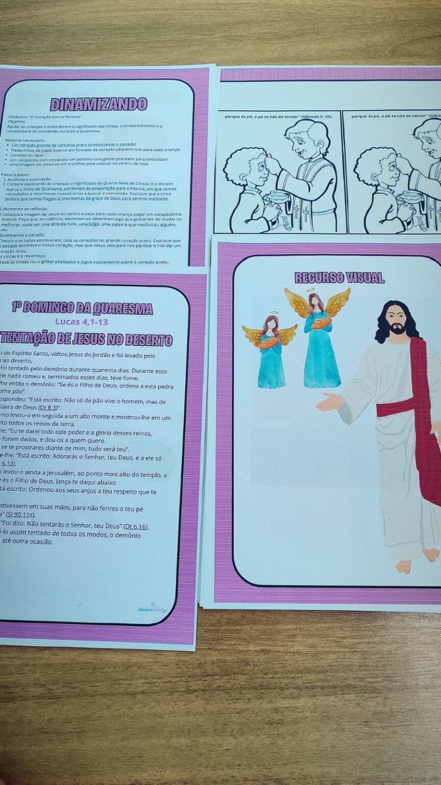 Material Quaresma 2025 – Catequese Criativa
